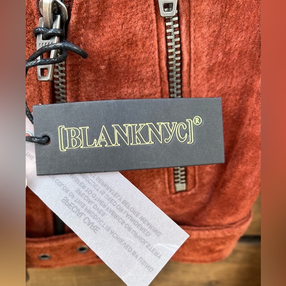Blank NYC | Jackets & Coats | Nwt Blank Nyc Real Leather Suede Moto ...
